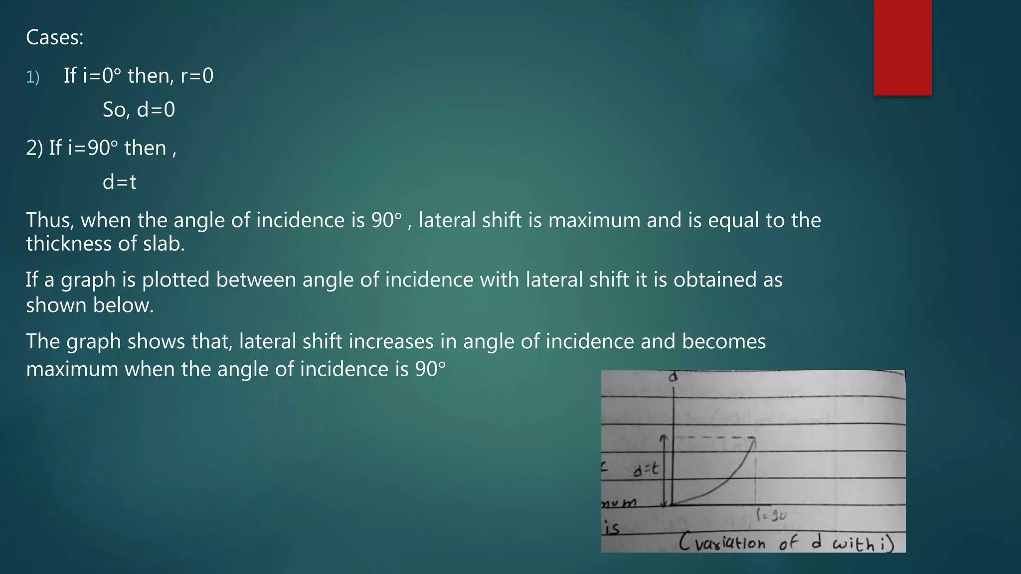 Presentation of lateral shift | PPTX