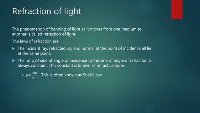 Presentation of lateral shift | PPTX | Physics | Science