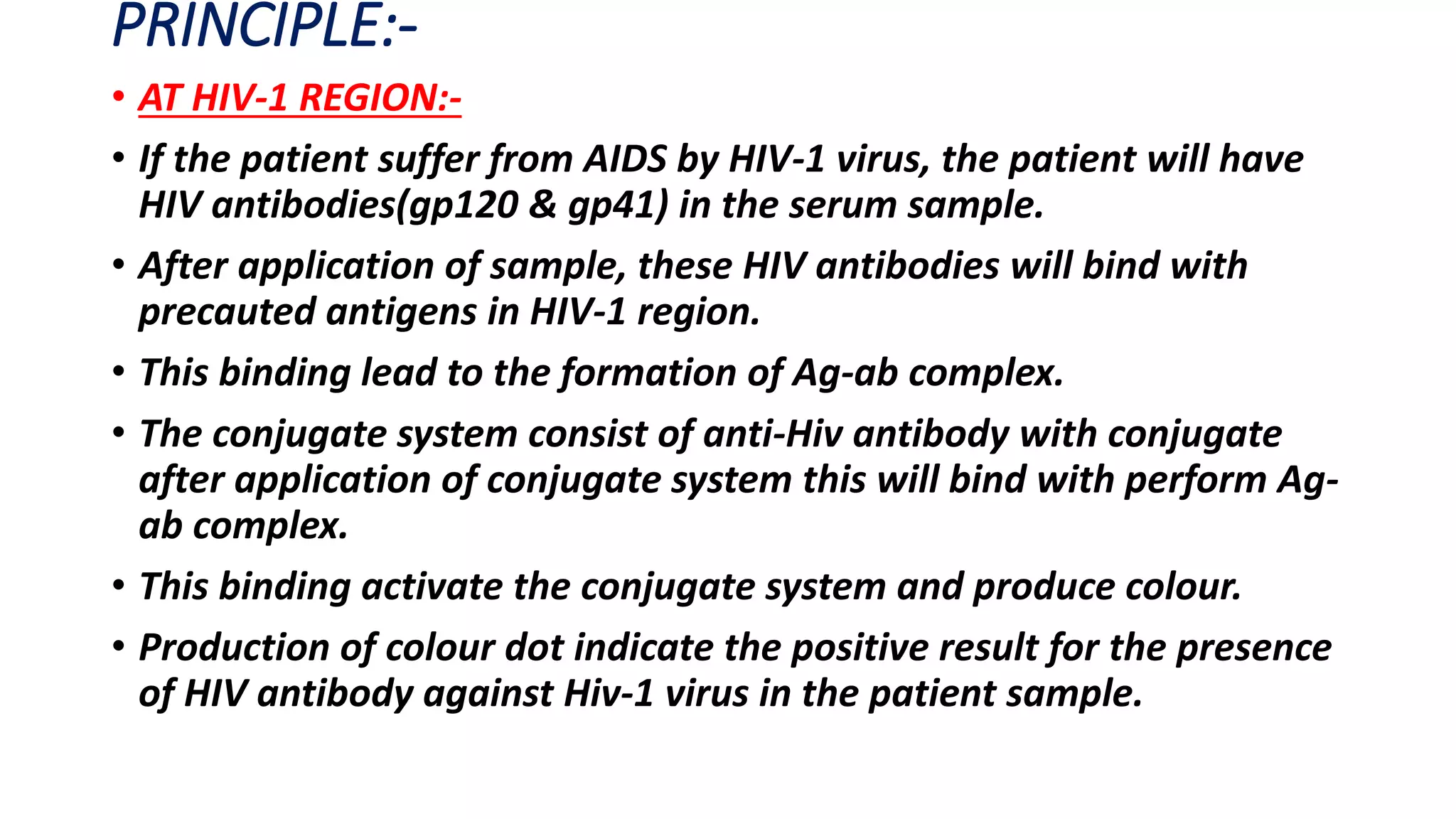 HIV TRI DOT TEST//Microbiology | PPTX