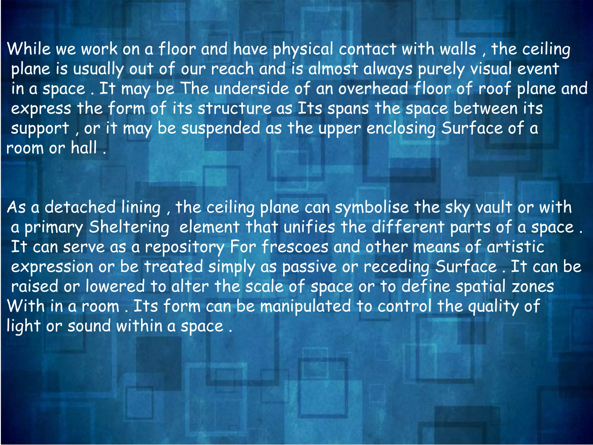 Presentation1 plane-FORM SPACE AND ORDER | PPTX