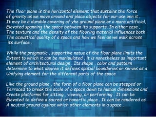 Presentation1 plane-FORM SPACE AND ORDER | PPTX