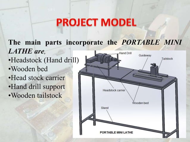 Portable mini lathe | PPTX