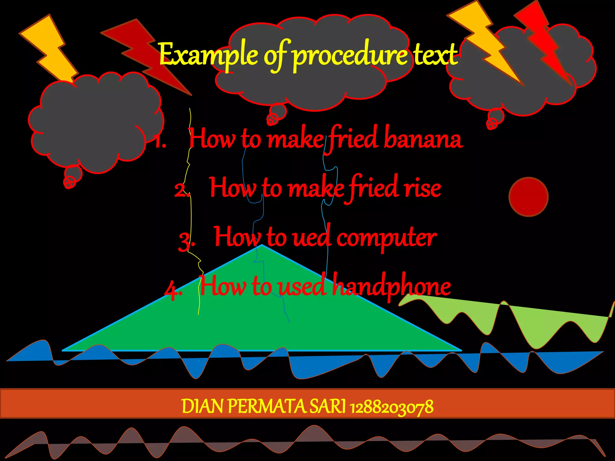 Procedure text | PPT