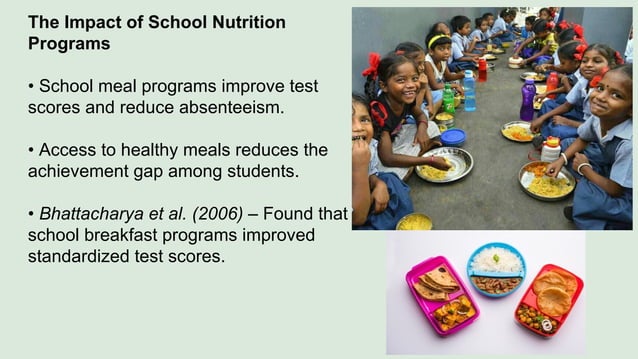 The relationship between Nutrition and Academic performance | PPTX