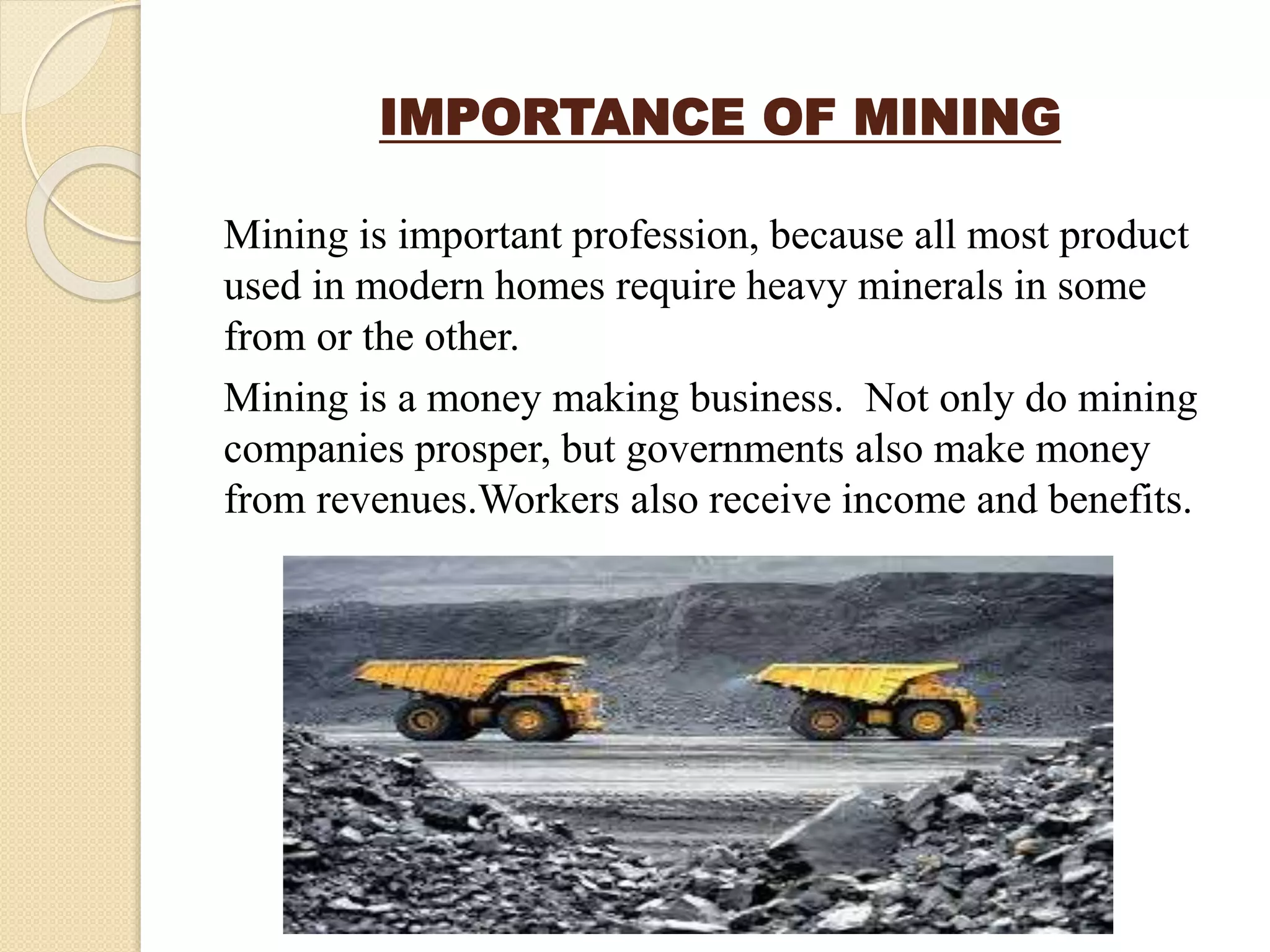 what is mining engineering ? & | PPTX