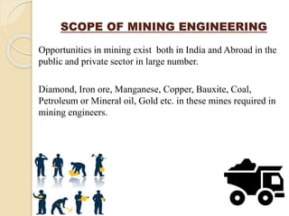 what is mining engineering ? & | PPTX