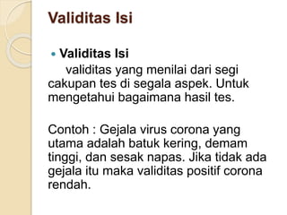 Presentation1 PPT UJI VALIDITAS INSTRUMEN 2-1.pptx