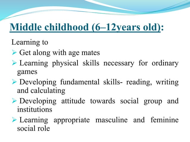 Developmental Task by Havighurst in the process of Development | PPTX