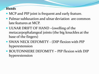 RHEUMATOID ARTHRITIS | PPT