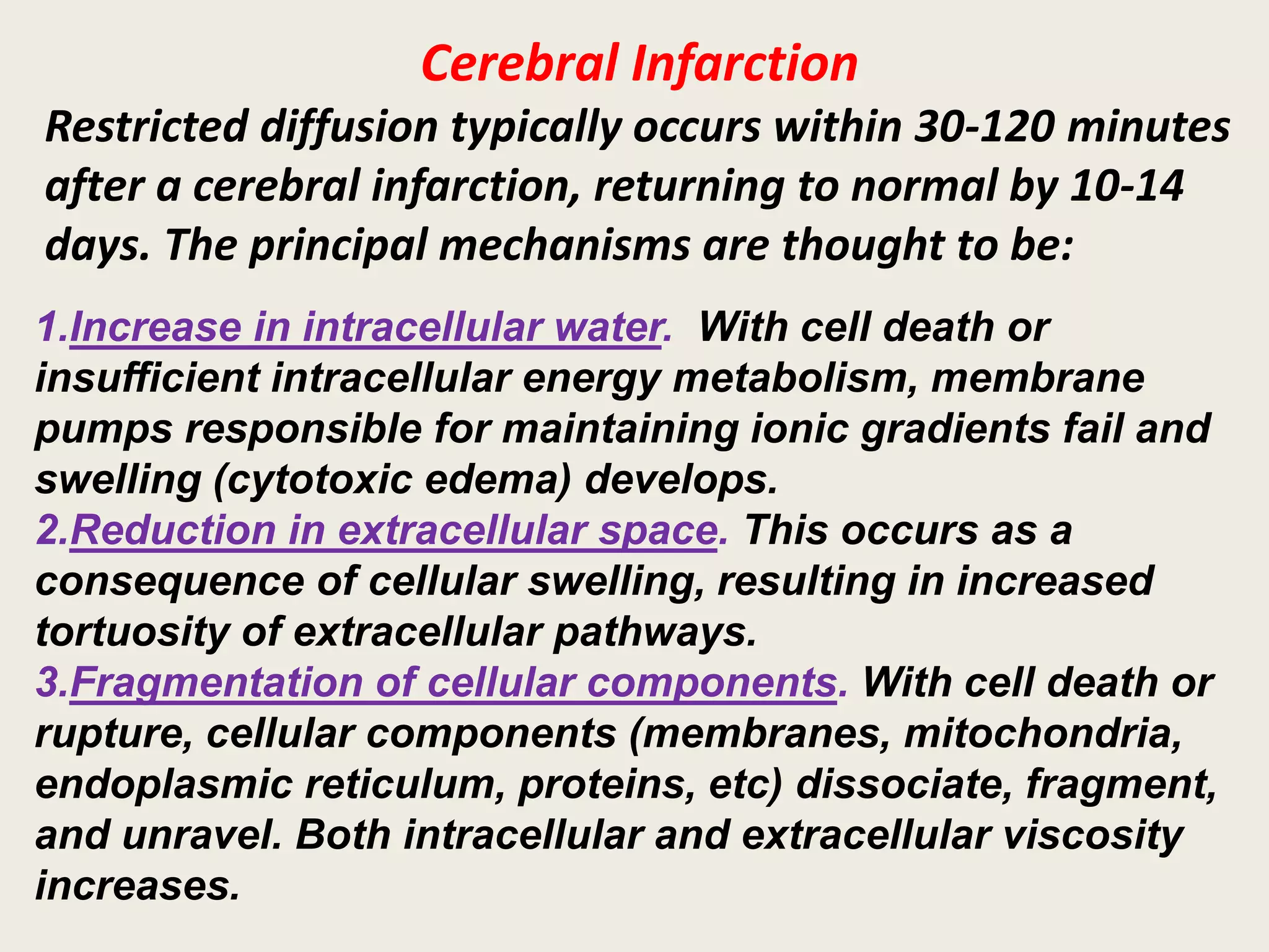 Presentation1, radiological application of diffusion weighted imges in ...
