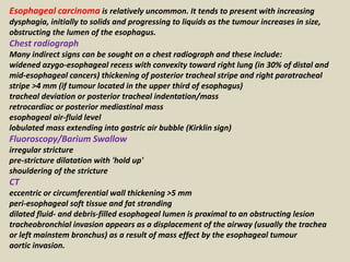 Presentation1, radiological imaging of barium studies. | PPTX
