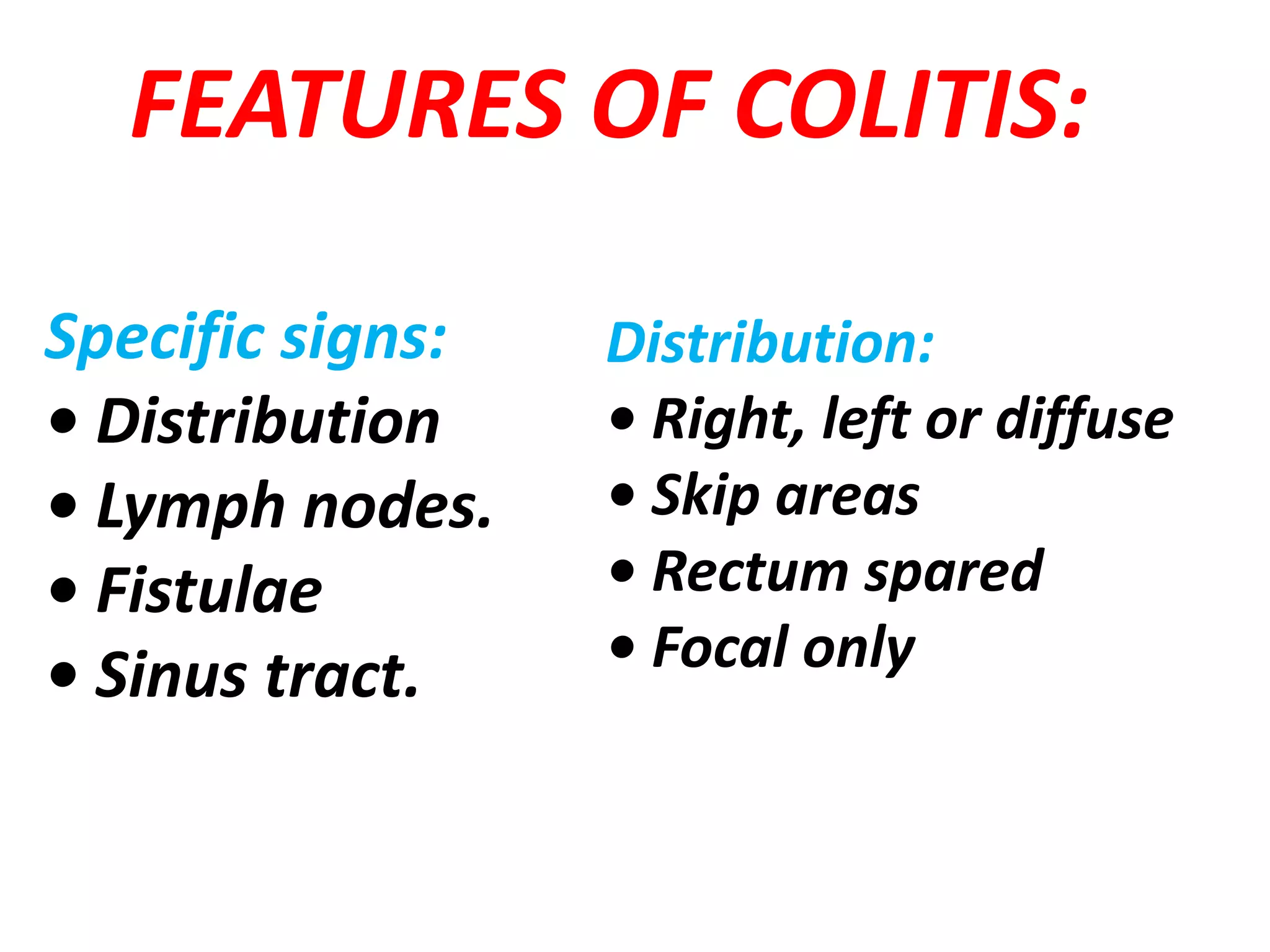 Presentation1, radiological imaging of colitis. | PPTX