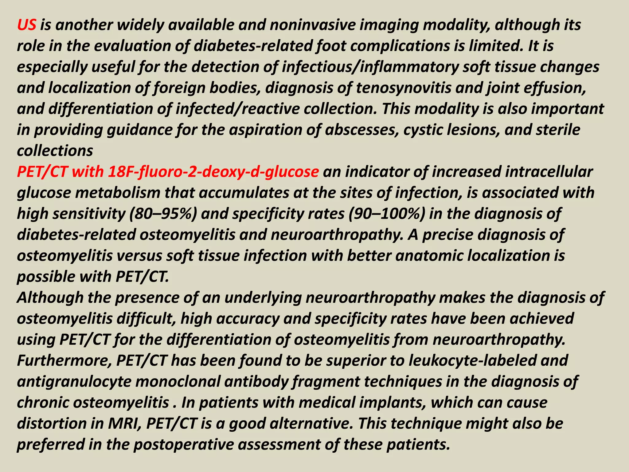 Presentation1, radiological imaging of diabetic foor and charcot joint ...