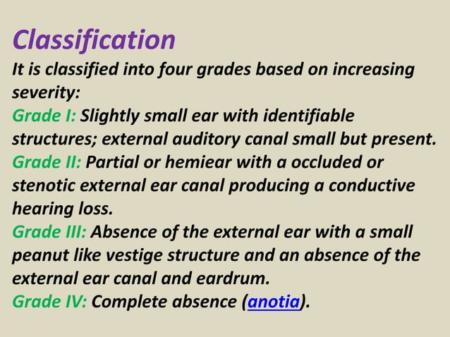 Presentation1, radiological imaging of ear microcia. | PPT