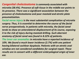 Presentation1, radiological imaging of ear microcia. | PPTX