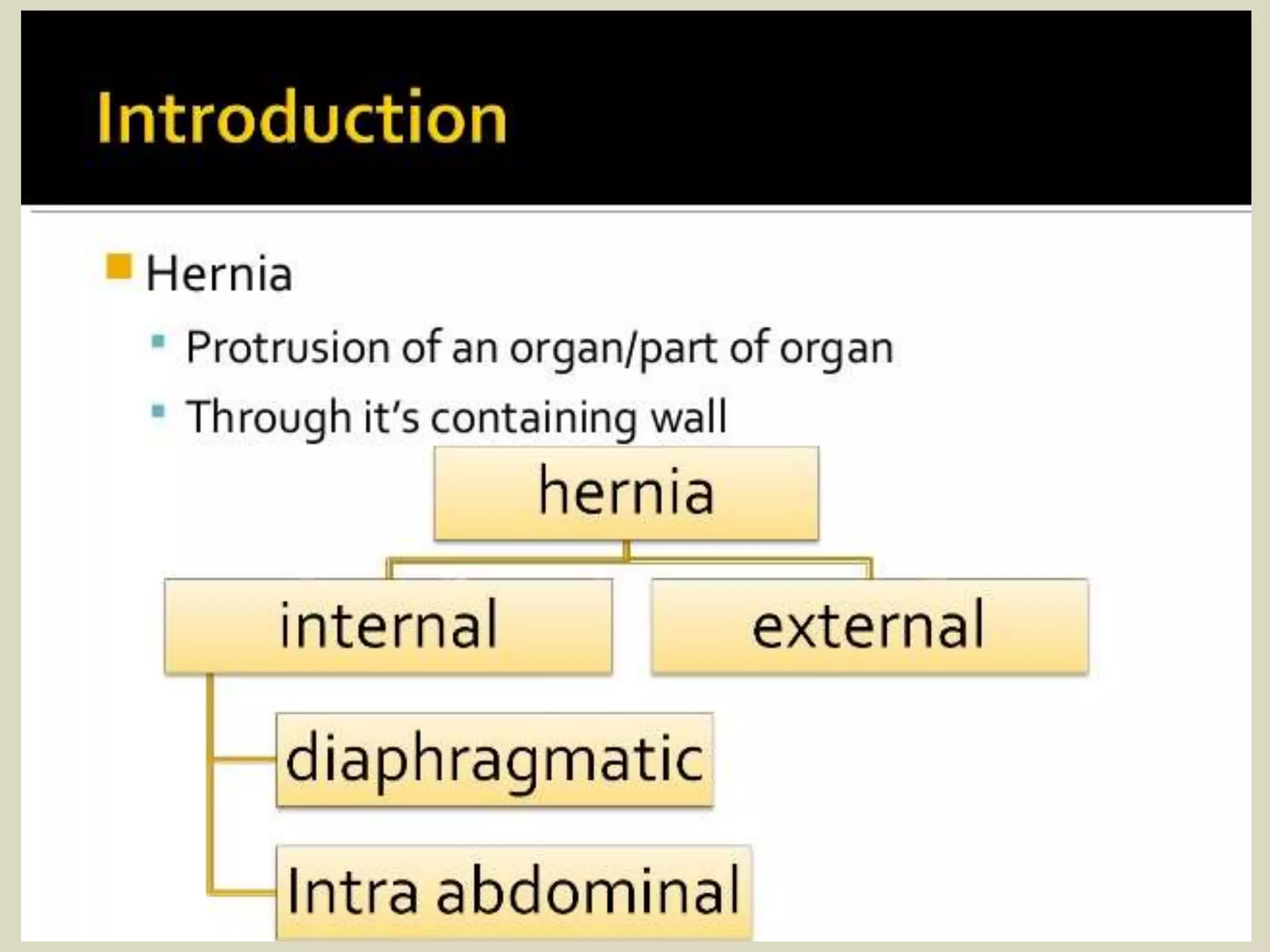 Presentation1, radiological imaging of internal abdominal hernia. | PPTX