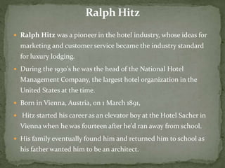 Great Leaders in Hospitality | PPTX