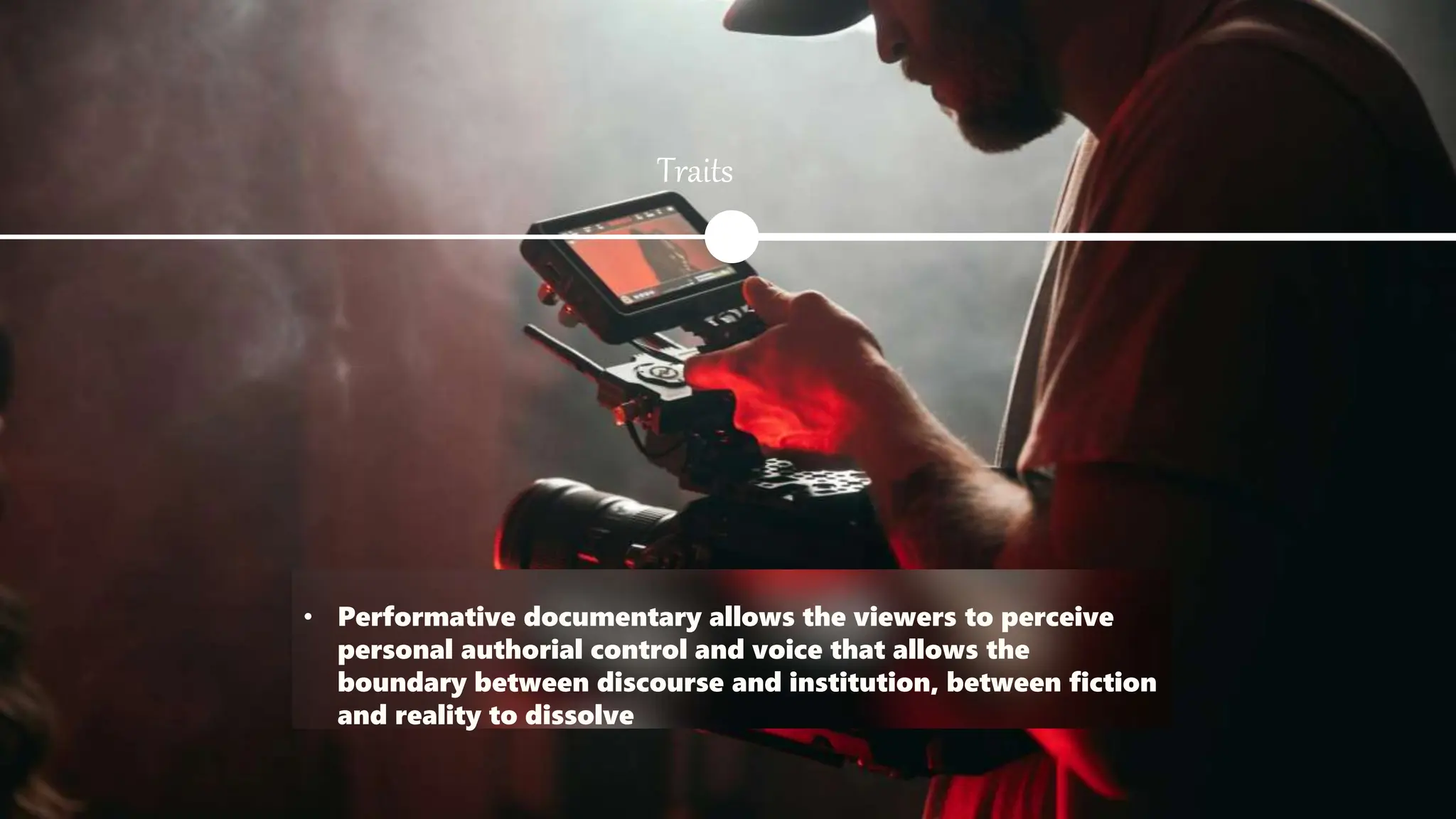 Performative Documentary - table of contents | PPT