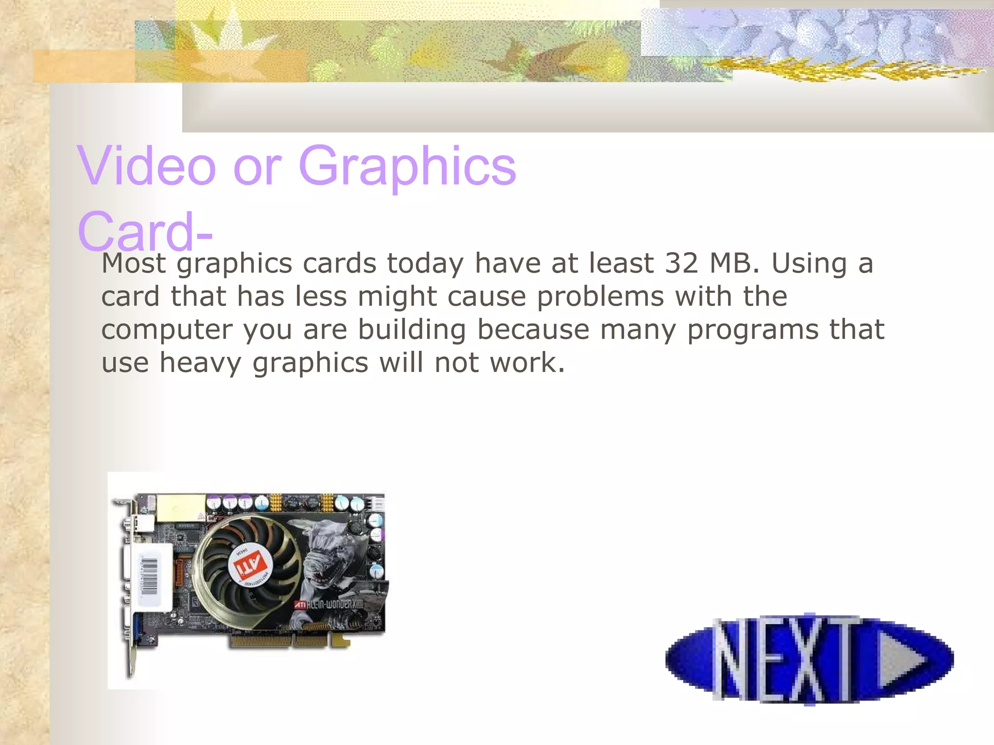 Hardware (Parts of the PC) | PPT