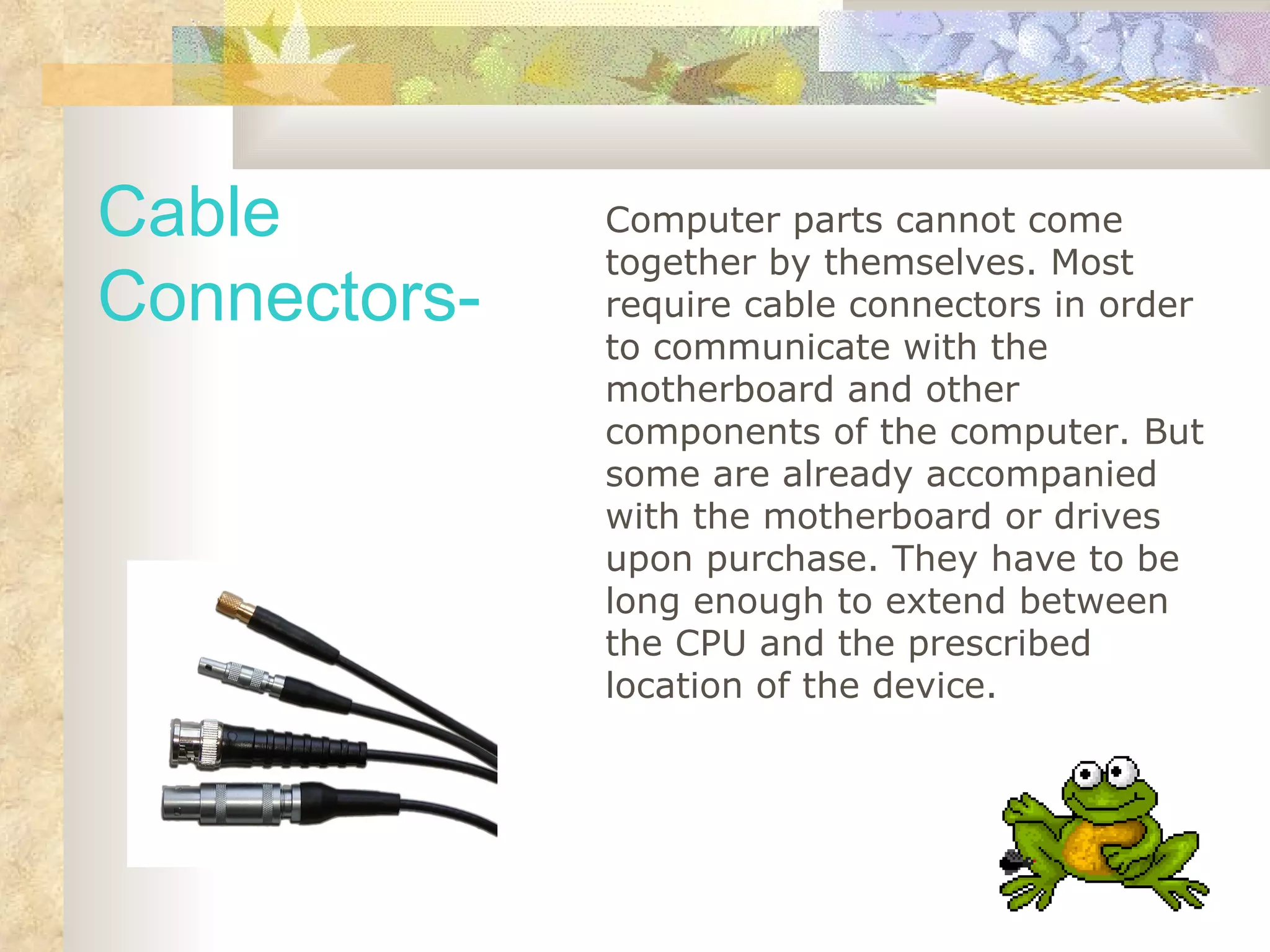 Hardware (Parts of the PC) | PPT