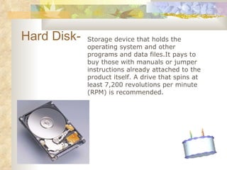 Hardware (Parts of the PC) | PPT
