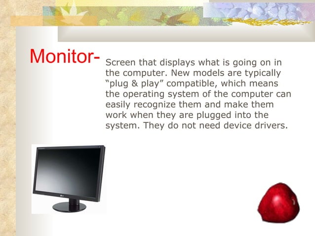 Hardware (Parts of the PC) | PPT