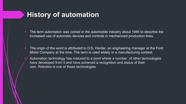 automation | PPT