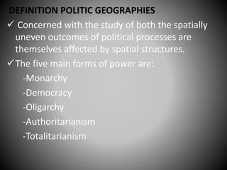 WORLD REGIONAL GEOGRAPHY | PPTX