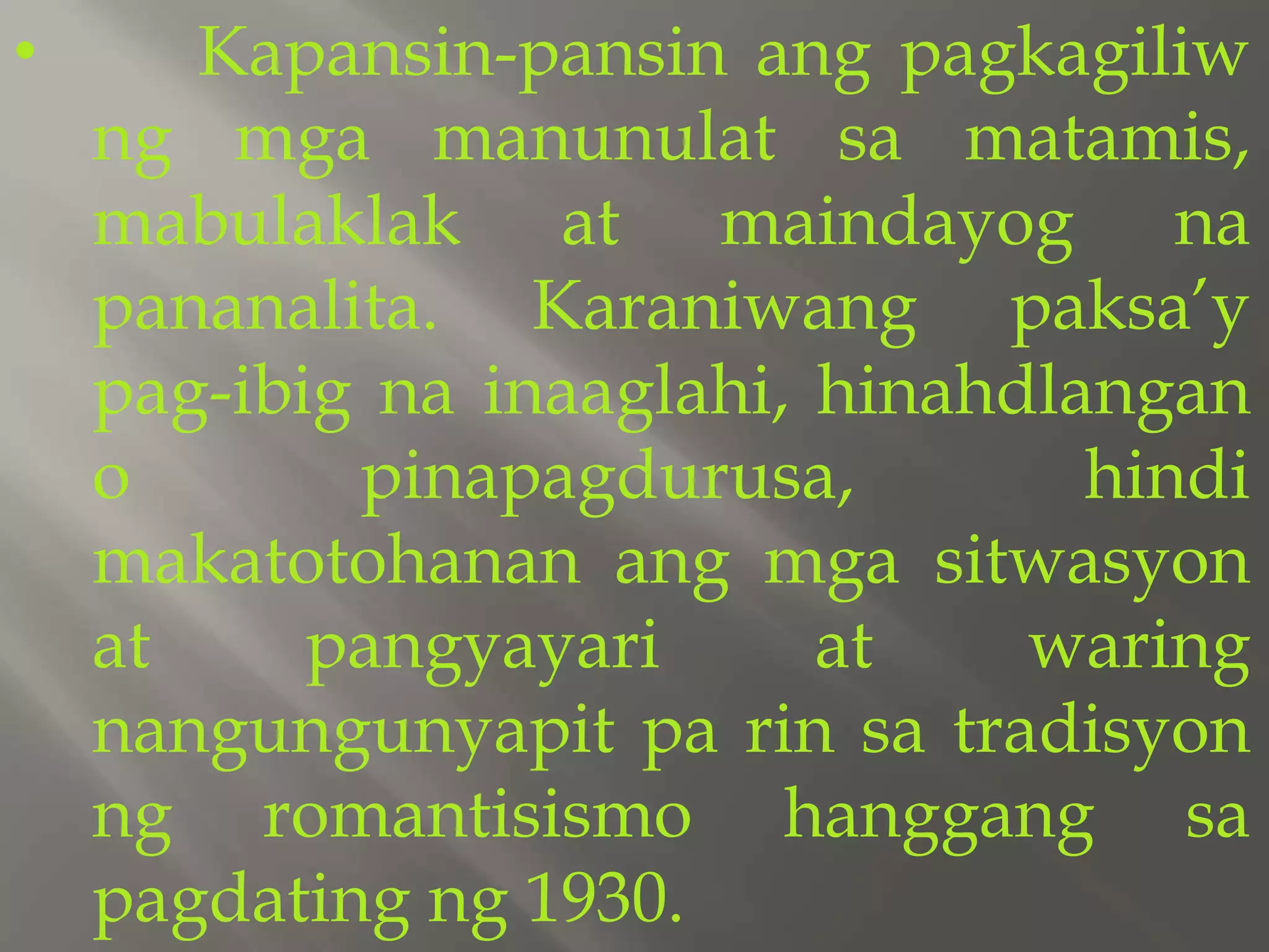 Ang Kasaysayan ng Maikling Kuwento | PPTX