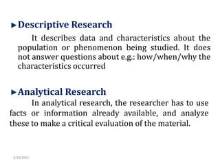 Presentation 1; research methods | PPTX