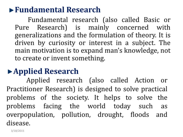 Presentation 1; research methods | PPTX