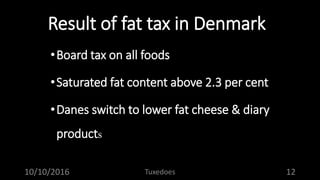 FAT TAX | PPT