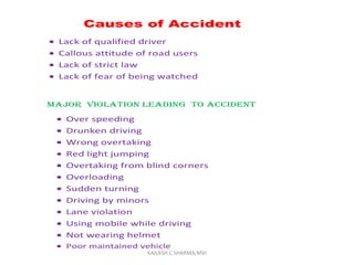 Road safety awareness | PPTX