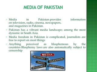 Presentation 1 role of broadcast media in pakistan | PPT