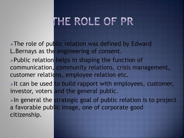 Presentation1 role of pr in cricis managment | PPTX