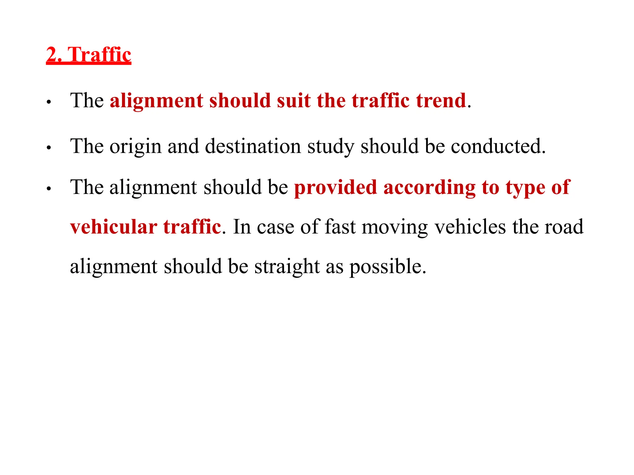 TRANSPORTATION ENGINEERING MODULE 1 PPTX | PDF
