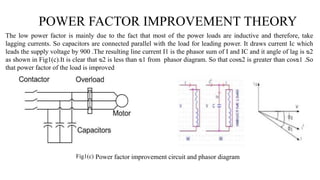 Automatic Power Factor Improvement by Using PLC & SCADA | PPTX