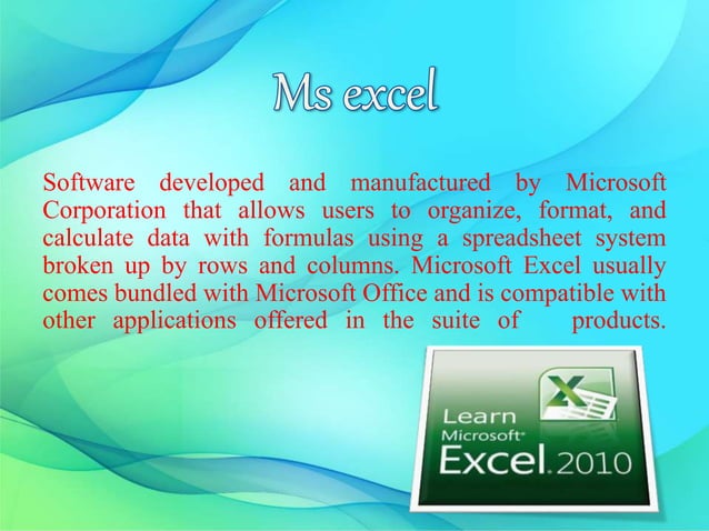 Presentation on Ms-office 2010 | PPT
