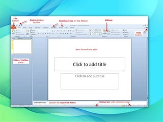Presentation on Ms-office 2010 | PPTX