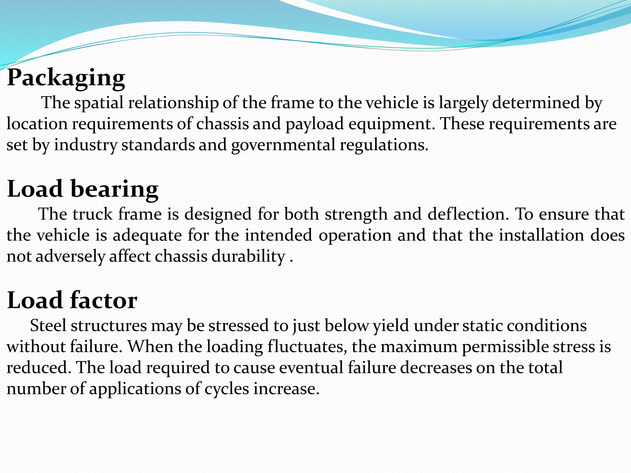 Design consideration for frame | PPTX
