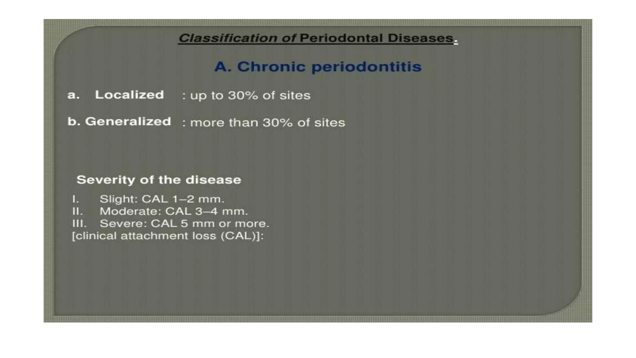 Presentation1 seminar classification of periodontal diseases.pptx