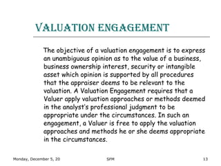 Presentation1 sfm | PPT | Business Accounting & Finance | Business
