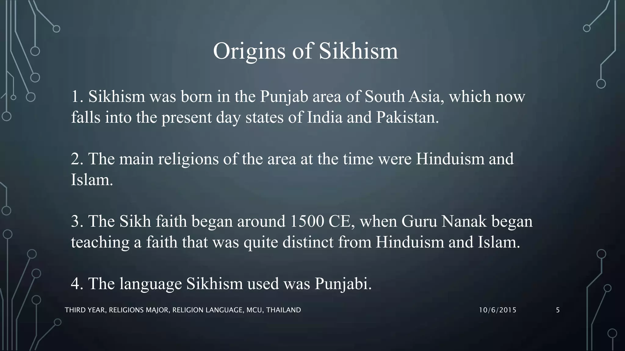 sikhism | PPTX | Sikhism | Religion & Spirituality