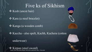 sikhism | PPTX | Sikhism | Religion & Spirituality