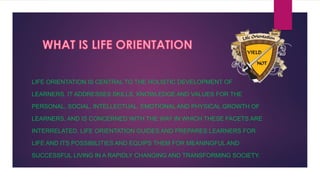 Presentation,LIFE ORIENTATION | PPTX