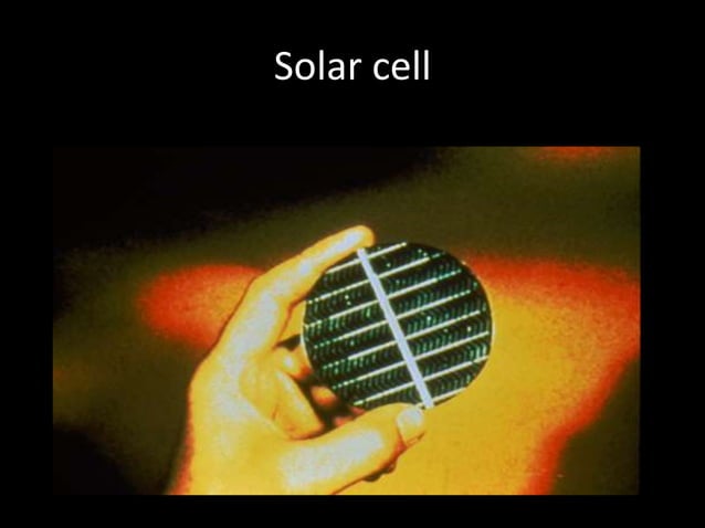 Solar Cells | PPTX | Physics | Science
