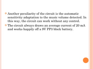 sound to light system | PPT