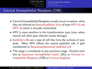 Cervical cancer diagnosis under machine learning | PDF