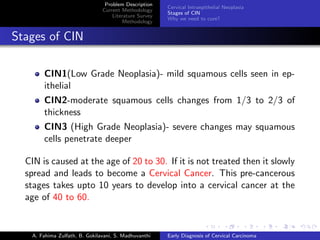 Cervical cancer diagnosis under machine learning | PPT
