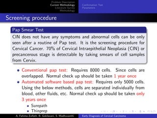 Cervical cancer diagnosis under machine learning | PDF